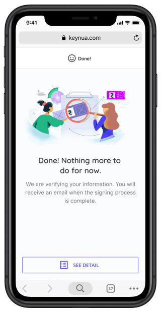 Keynua - Electronic signatures